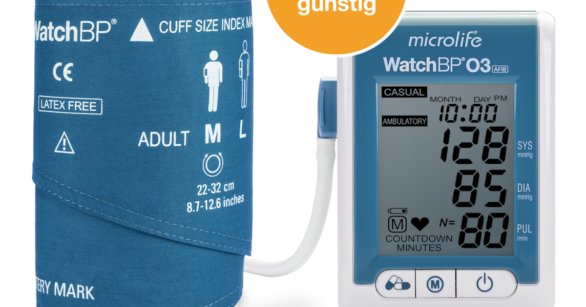 WatchBP O3 AFIB Ambulatory - Microlife AG